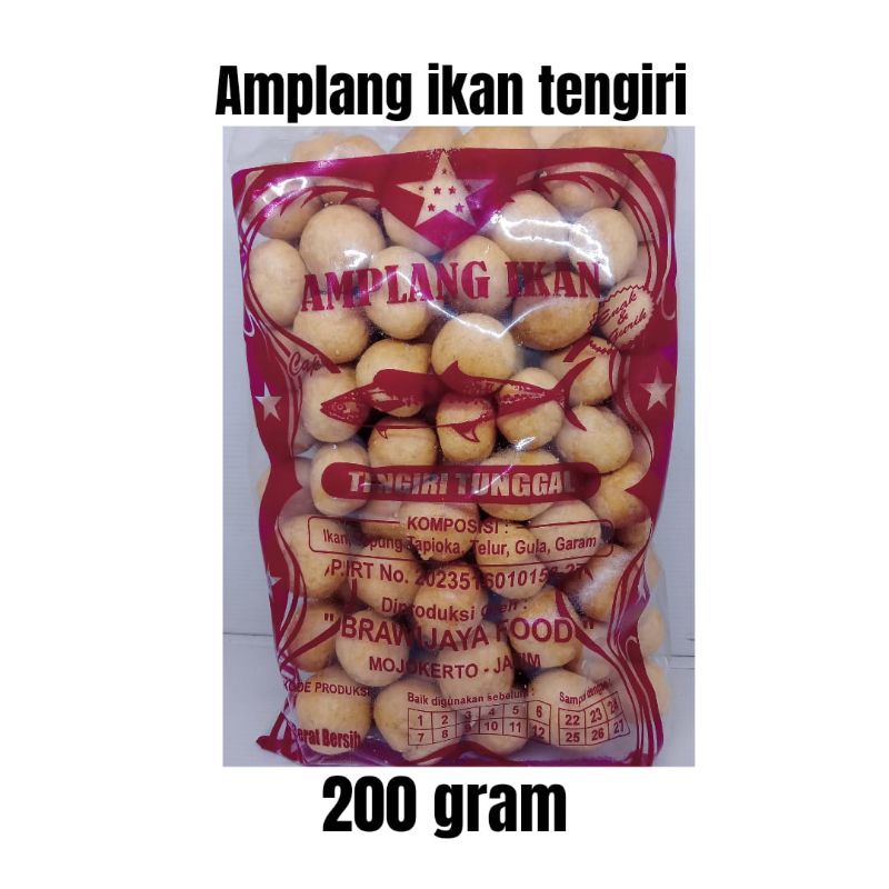 Jual Kerupuk Amplang Tengiri (200 Gram) | Shopee Indonesia