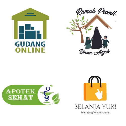 Jual Jasa desain logo | design logo olshop | jasa logo UMKM murah ...