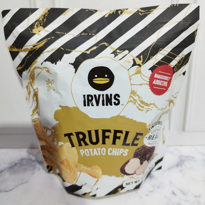 Jual SNACK IRVINS TRUFFLE POTATO CHIPS LIMITED EDITION IMPORT 70 gr ...