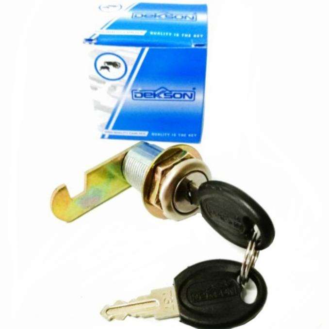 Jual Kunci Cam Lock/Kunci CamLock/Kunci Locker/Laci/Cangkul Dekkson 20mm | Shopee Indonesia