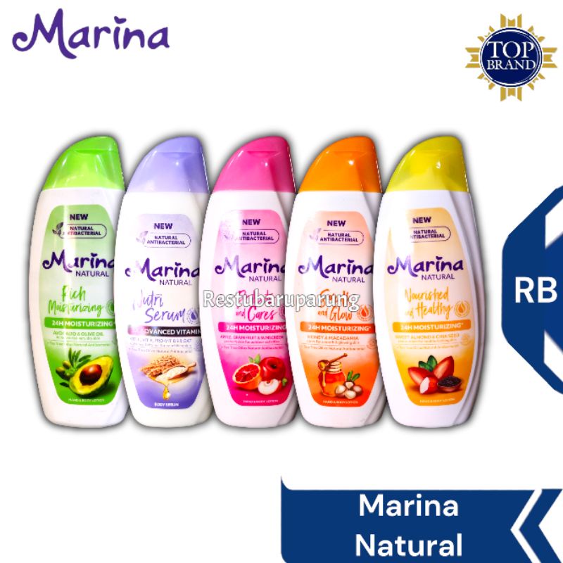 Jual Marina Hand Body Lotion Natural 190 ml | Shopee Indonesia