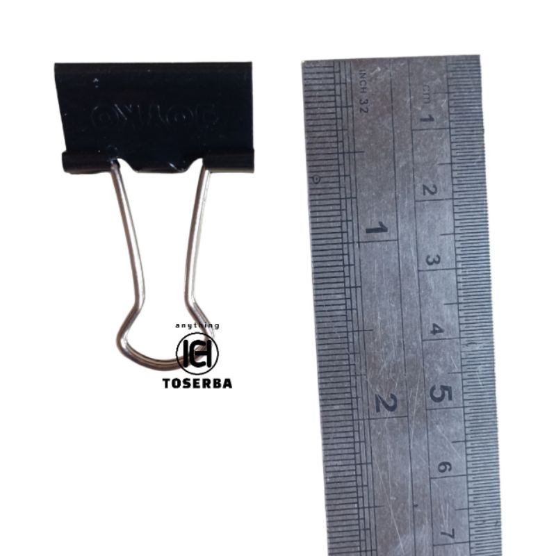 Jual (LUSIN) BINDER CLIP JOYKO / PENJEPIT KERTAS / PENJEPIT BUKU ISI 12 ...