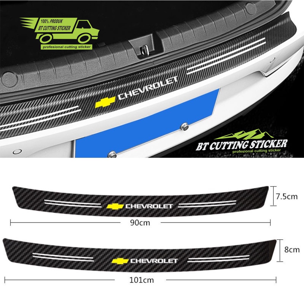 Jual stiker carbon 3D Stiker Carbon fiber Untuk Bagasi Mobil Chevrolet ...