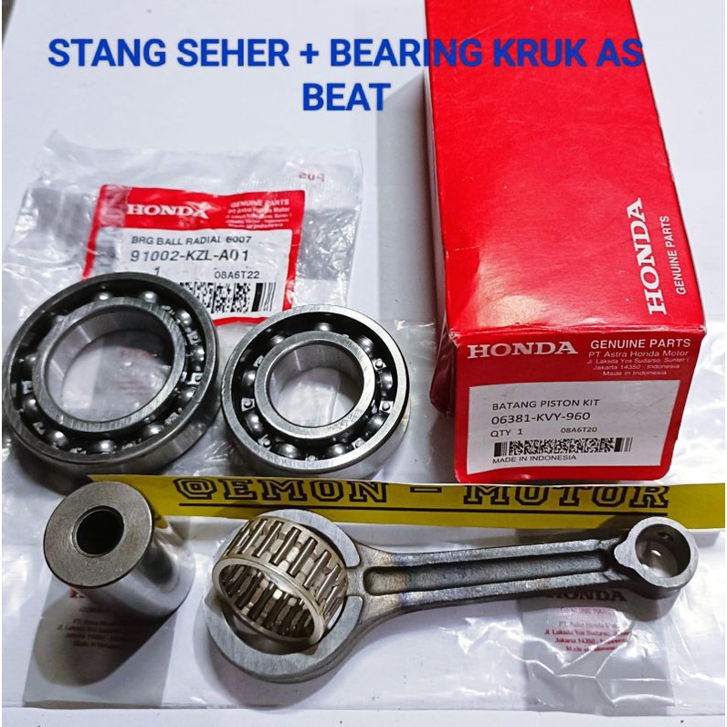 Jual STANG SEHER BEAT PLUS BEARING 6205 + 6007 BEAT LAMA SPACY KARBU SCOPY OLD SCOOPY F1 KZL ...