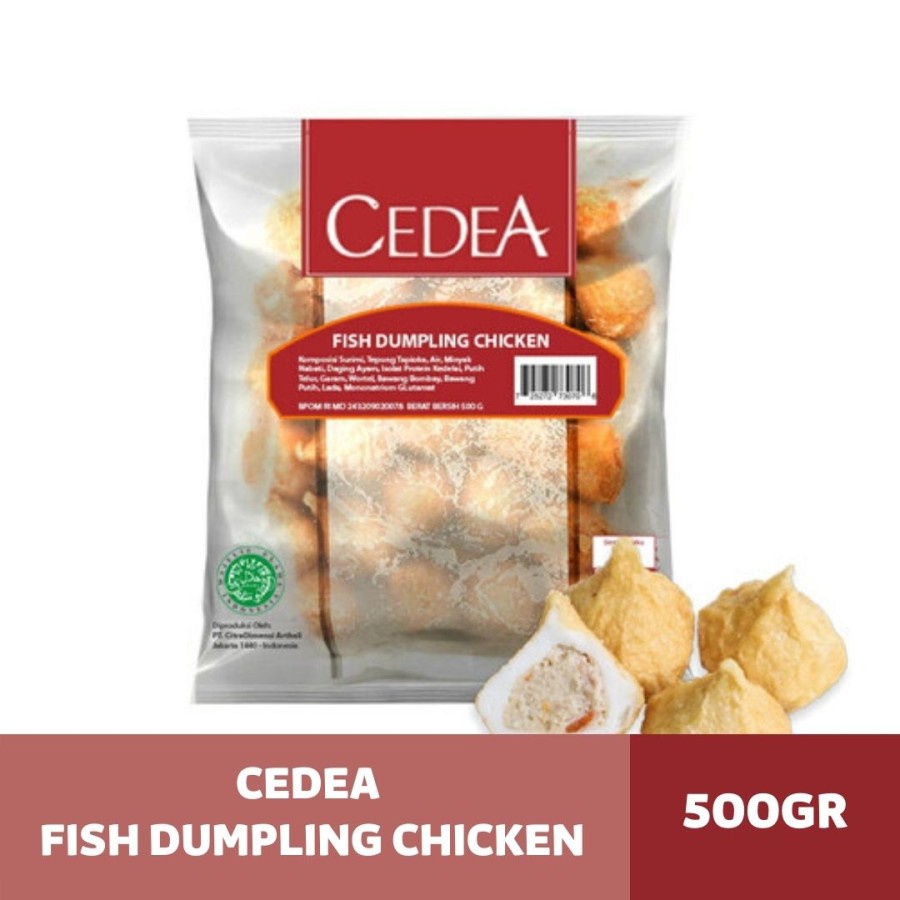 Jual CEDEA Fish Dumpling Cheese & Chicken [200Gr - 500Gr] Ikan Olahan ...