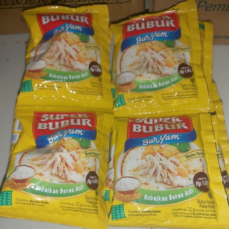 Jual Super bubur BURYAM 10 sachet | Shopee Indonesia
