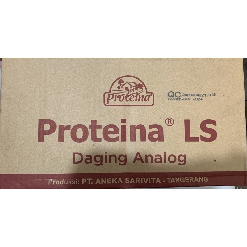 Jual Proteina LS/ Daging Nabati Potong Irisan 1 Dus | Shopee Indonesia
