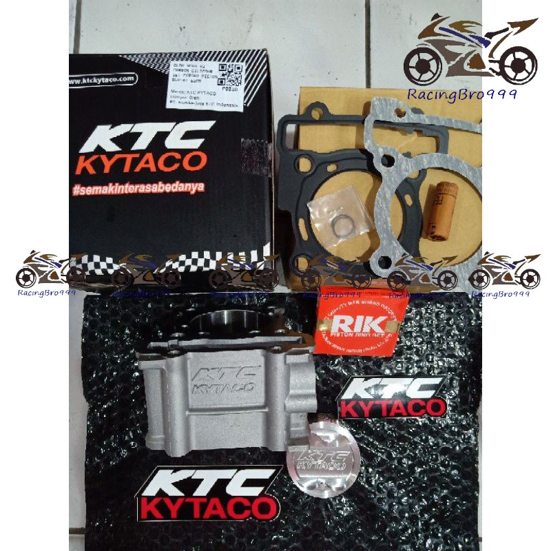 Jual blok bor up set ktc kytaco for nmax uk 65mm Hi Carbon silicone | Shopee Indonesia