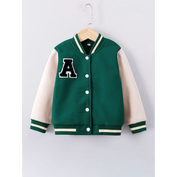 Jual JAKET VARSITY PRIA JUMBO BASEBALL, INISIAL A,SIZE S-XXXXXXL, WARNA ...