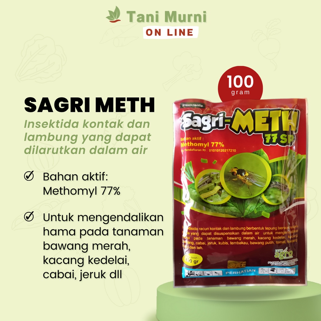 Jual Insektisida Sagri-Meth 77sp 100 Gr | Shopee Indonesia
