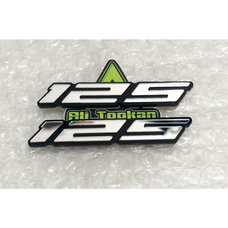 Jual Emblem Akrilik 110i 125i 150i 160i Sepasang | Shopee Indonesia