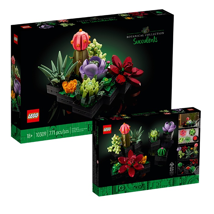 Jual LEGO Creator Botanical Collection Succulents LEGO 10309 | Shopee ...