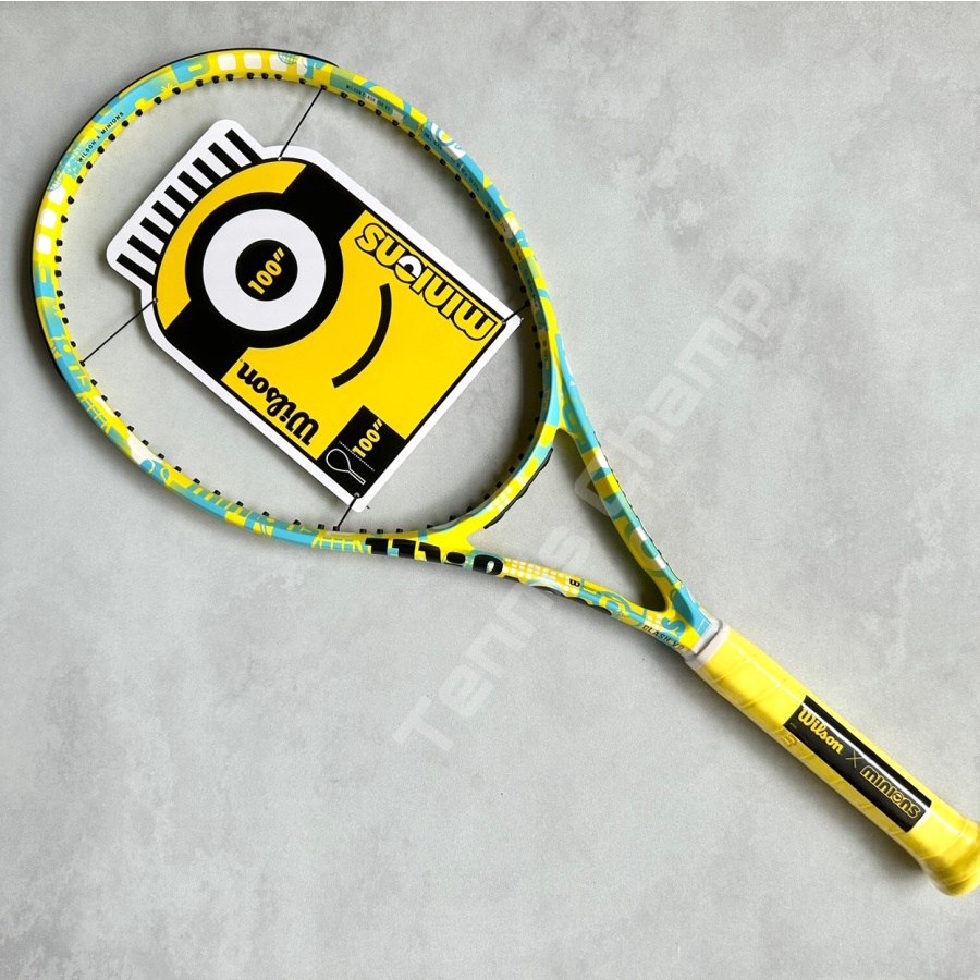 Jual Raket Tenis Wilson Clash 100 Minions V2/Racket Wilson Minions ...