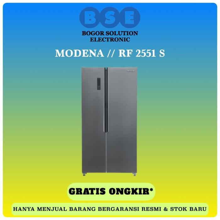 Jual Kulkas Side by Side 556 Liter MODENA RF 2551 S Kulkas MODENA ...