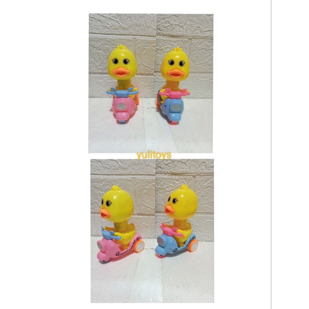 Jual MAINAN ANAK BEBEK SEPEDA MOTOR VESPA TEKAN | Shopee Indonesia