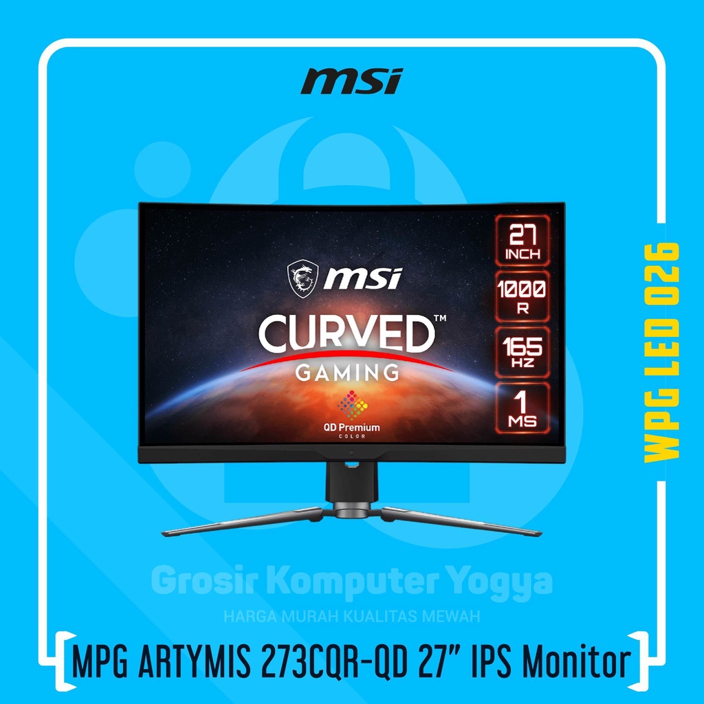 Jual MSI MPG ARTYMIS 273CQR-QD 27" WQHD 1ms 165Hz VA Panel Curved ...
