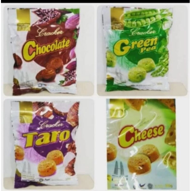 Jual COOKIES CRACKER TYL 360 gram | RASA CHEESE, CHOCOLATE, TARO/TALAS ...