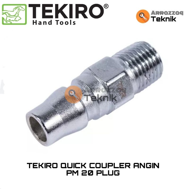 Jual TEKIRO QUICK COUPLER ANGIN PM 20 PLUG / SAMBUNGAN SELANG ANGIN ...