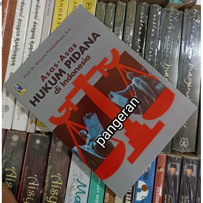 Jual Asas-asas hukum pidana di Indonesia prof wirjono prodjodikoro . | Shopee Indonesia