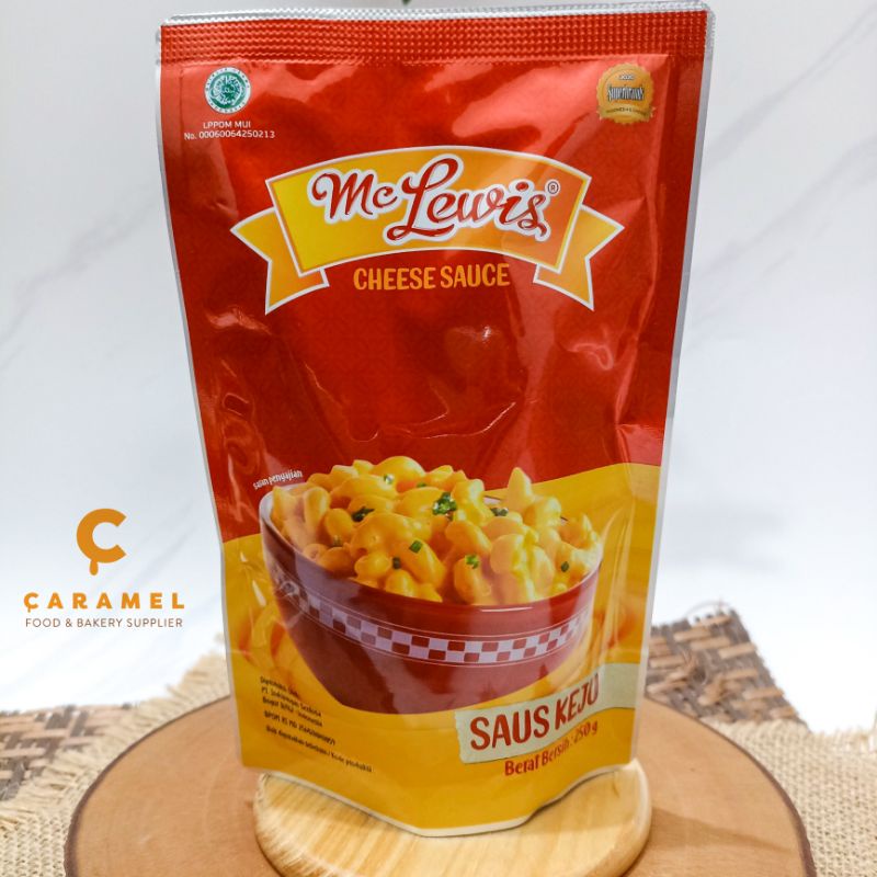 Jual Mc Lewis Cheese Sauce 250g-Mc Lewis Saus Keju 250g | Shopee Indonesia