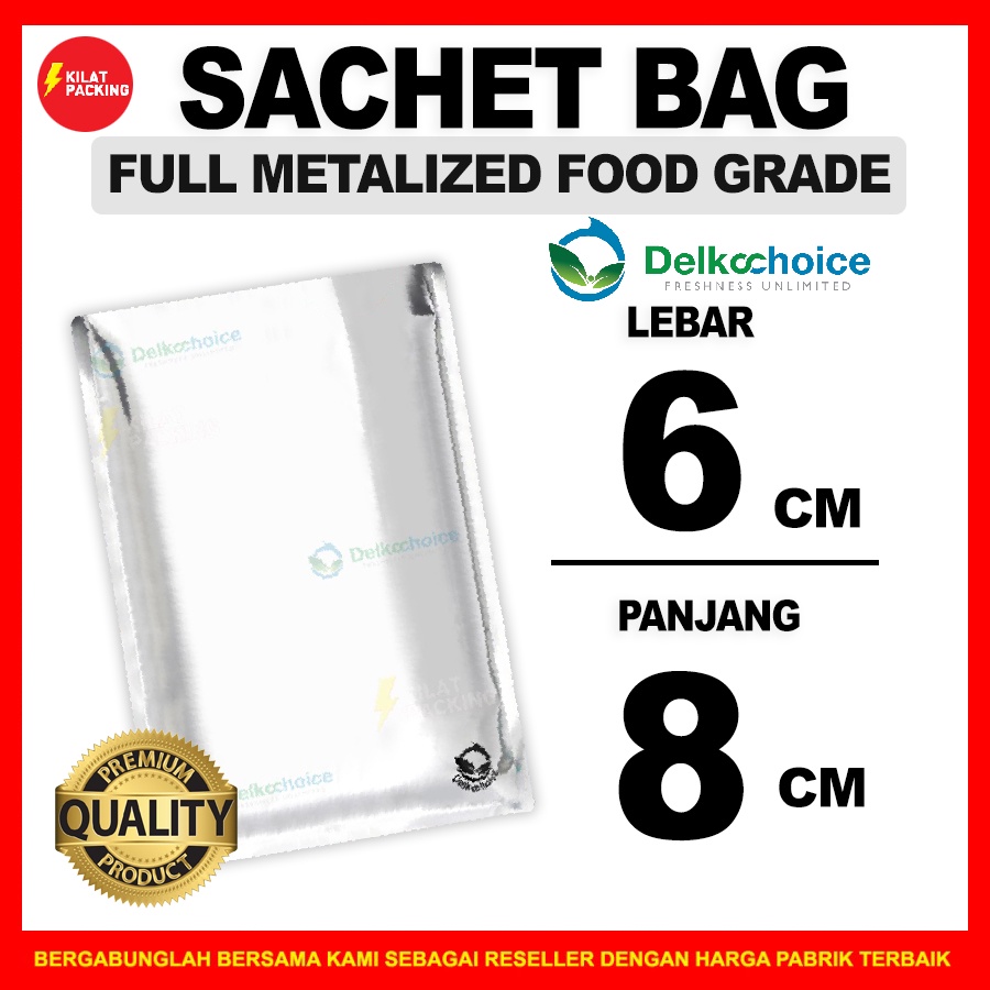 Jual PLASTIK KEMASAN SACHET SASET ALUMUNIUM FOIL KANTONG KOPI / SNACK ...