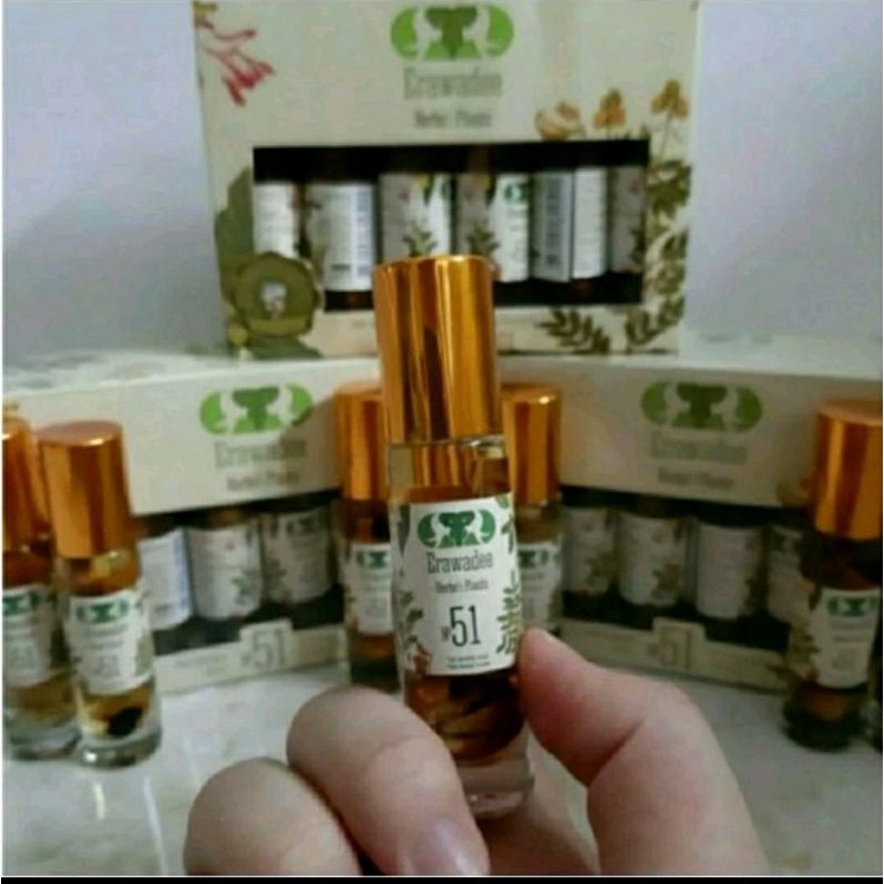 Jual ERAWADEE NO 51 minyak angin roll on 8 ml (ori import thailand ...