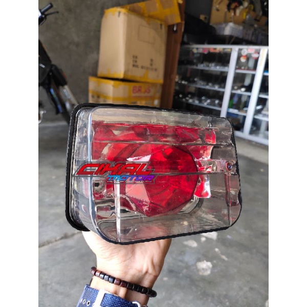 Jual lampu belakang gl100 smoke hitam lampu belakang gl100 lampu stop ...