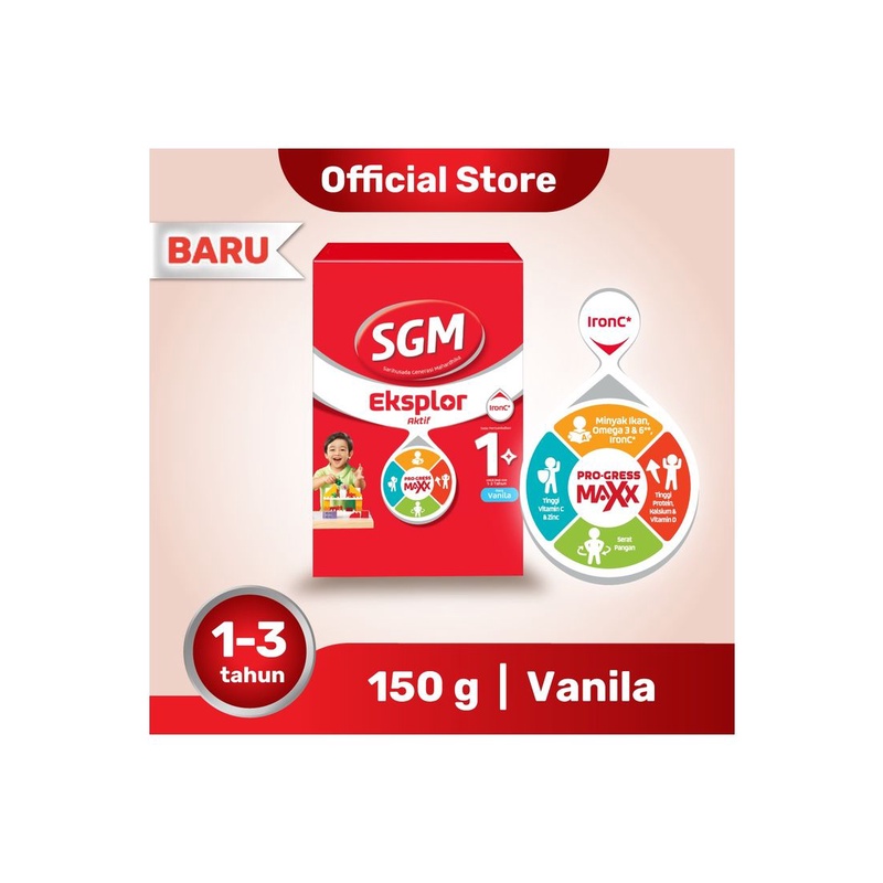 Jual SGM 1+ VANILA 150g | Shopee Indonesia