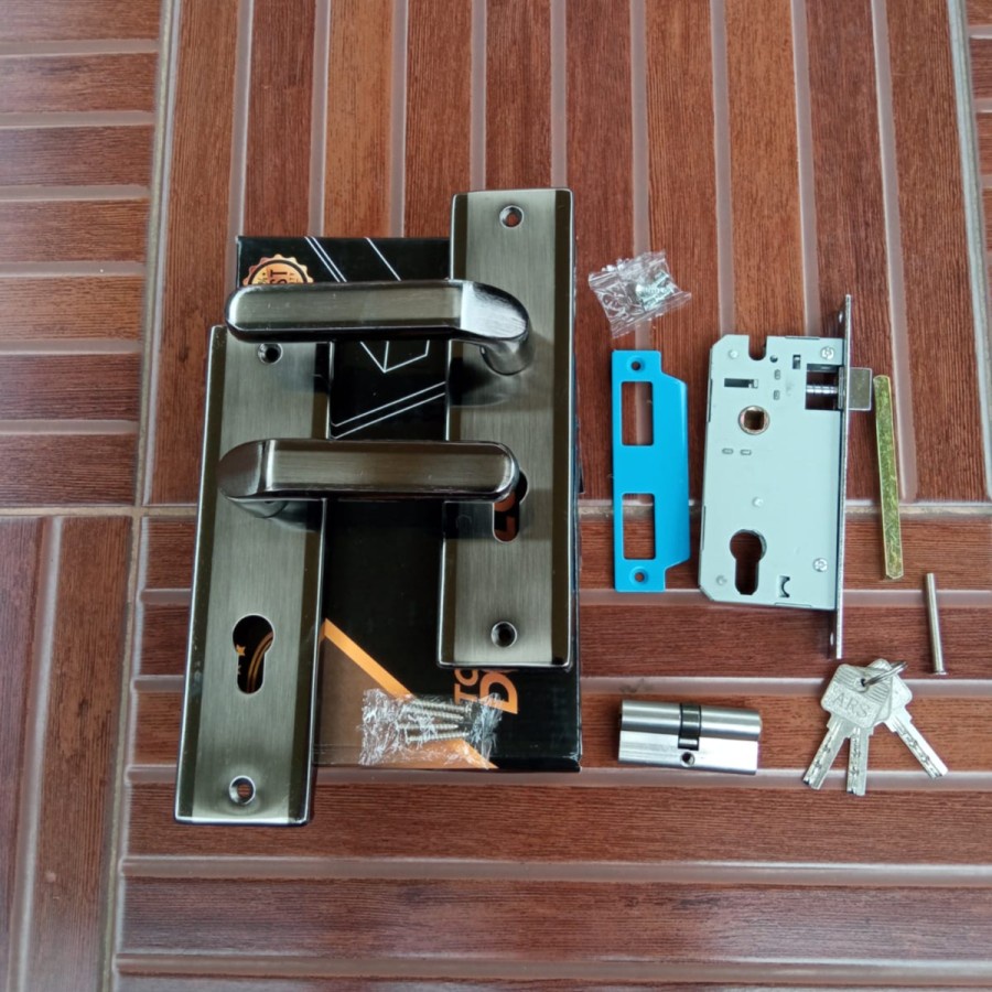 Jual HANDLE PINTU SET MEDIUM ARS LIBERTY SN/BN // GAGANG PINTU RUMAH ...