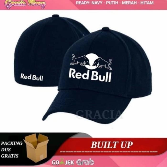 Jual Topi Baseball Built Up Redbull Sport Peking Box DG1 | Shopee Indonesia