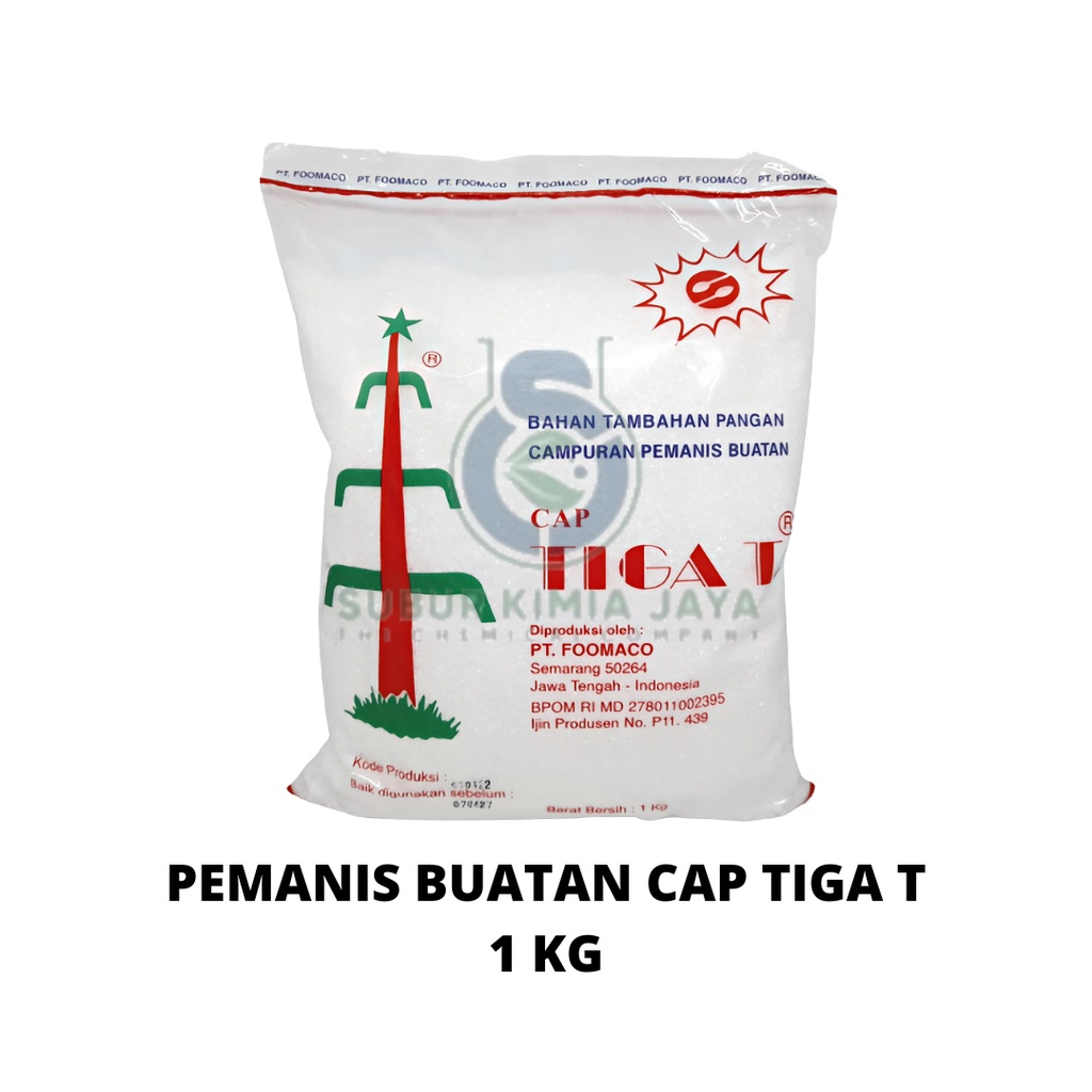 Jual Pemanis Buatan Cap Tiga Tebu / Pemanis Cap 3T / Pemanis Makanan ...