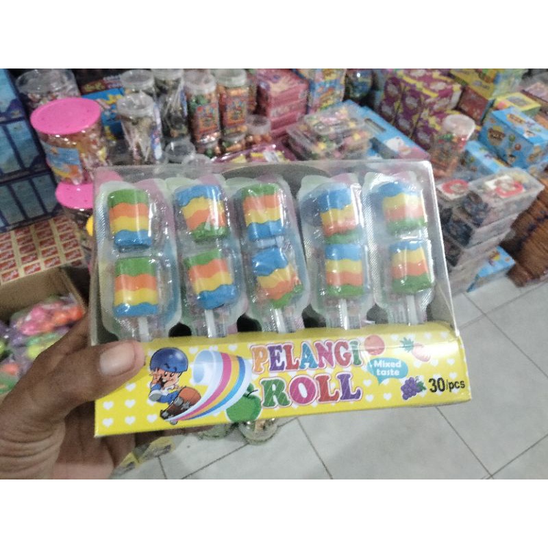 Jual permen pelangi rol isi 30 pcs | Shopee Indonesia