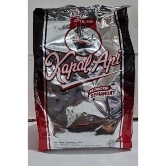 Jual KOPI BUBUK KAPAL API SECANGKIR SEMANGAT KEMASAN BARU 350GR ...