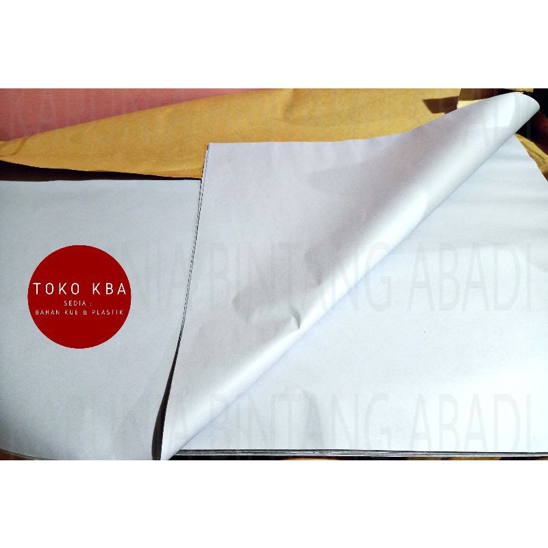 Jual Kertas Roti Baking Paper Abu Abu per Lembar | Shopee Indonesia