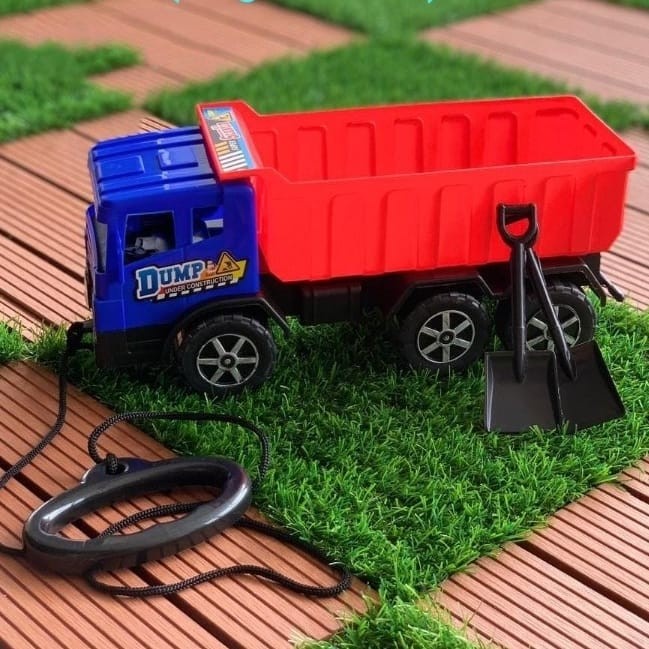 Jual Truk Mainan Kontruksi Truck Sangat Keren Bisa Membuang Pasir Dan ...