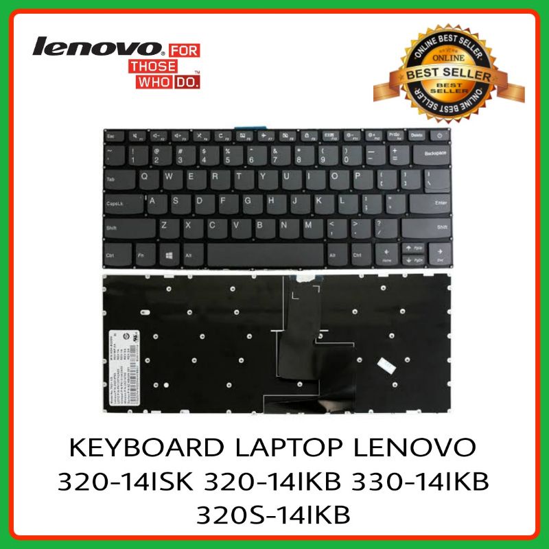 Jual Keyboard Laptop Lenovo IdeaPad 320-14ISK 320-14IKB 330-14IKB 120s ...