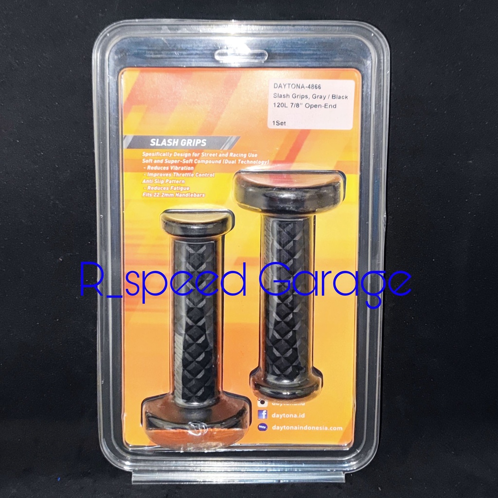 Jual HAND GRIP GAS MOTOR DAYTONA SLASH GRIP 120 MM | Shopee Indonesia