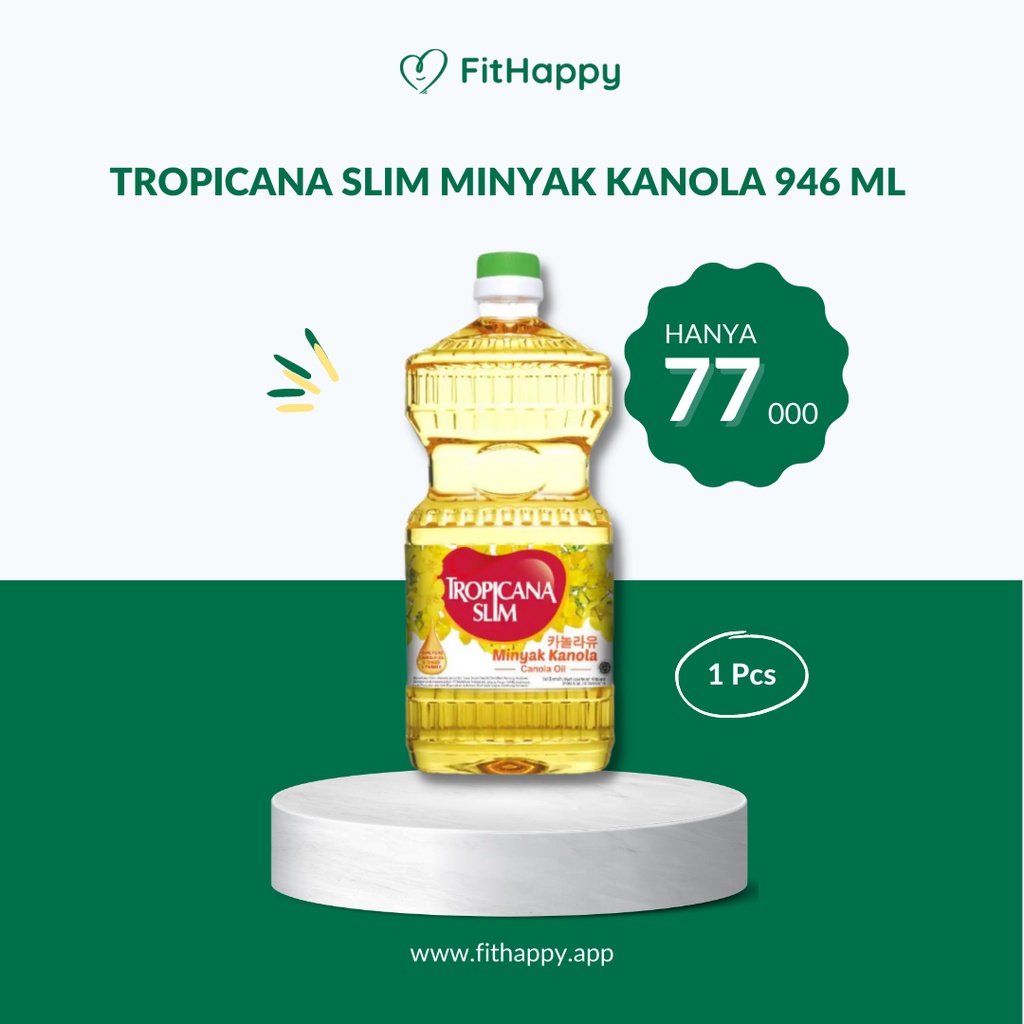 Jual Tropicana Slim Minyak Kanola 946 ml - 100% Pure Canola Oil | Shopee Indonesia