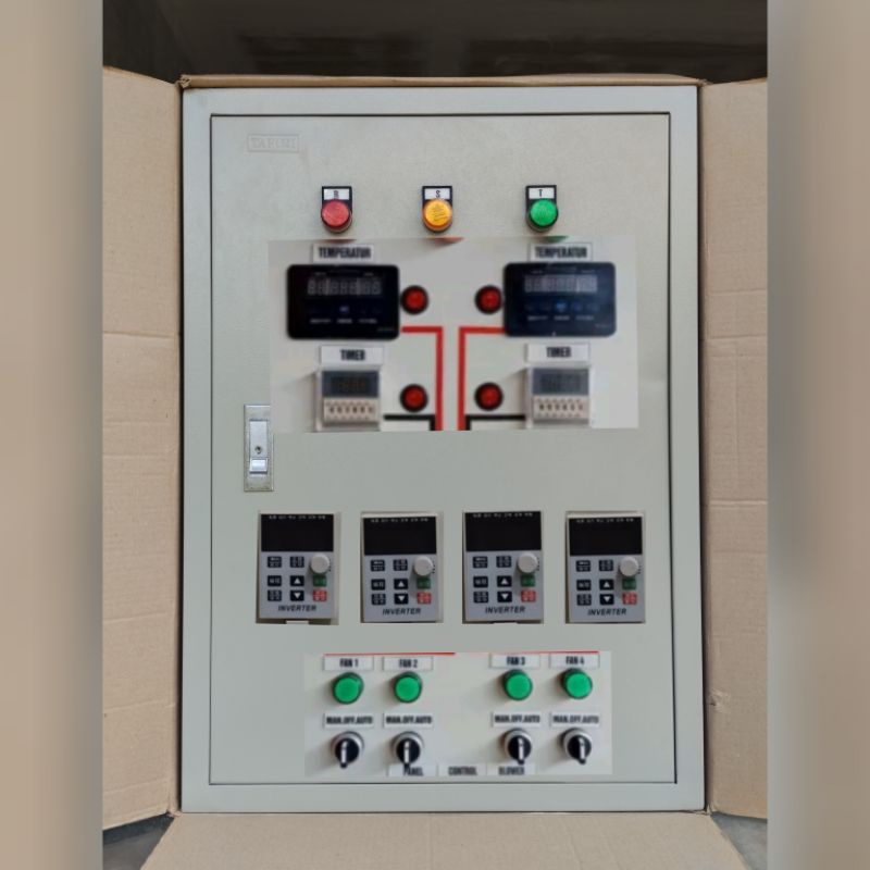 Jual panel blower,4 inverter untuk 4 blower, input 1 phase ke 3 phase ...