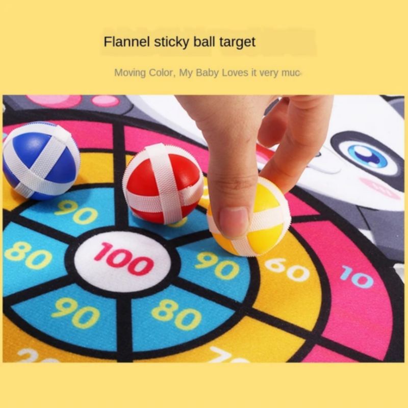 Jual Sticky ball slingshot bow target / lempar bola tempel crossbow ...