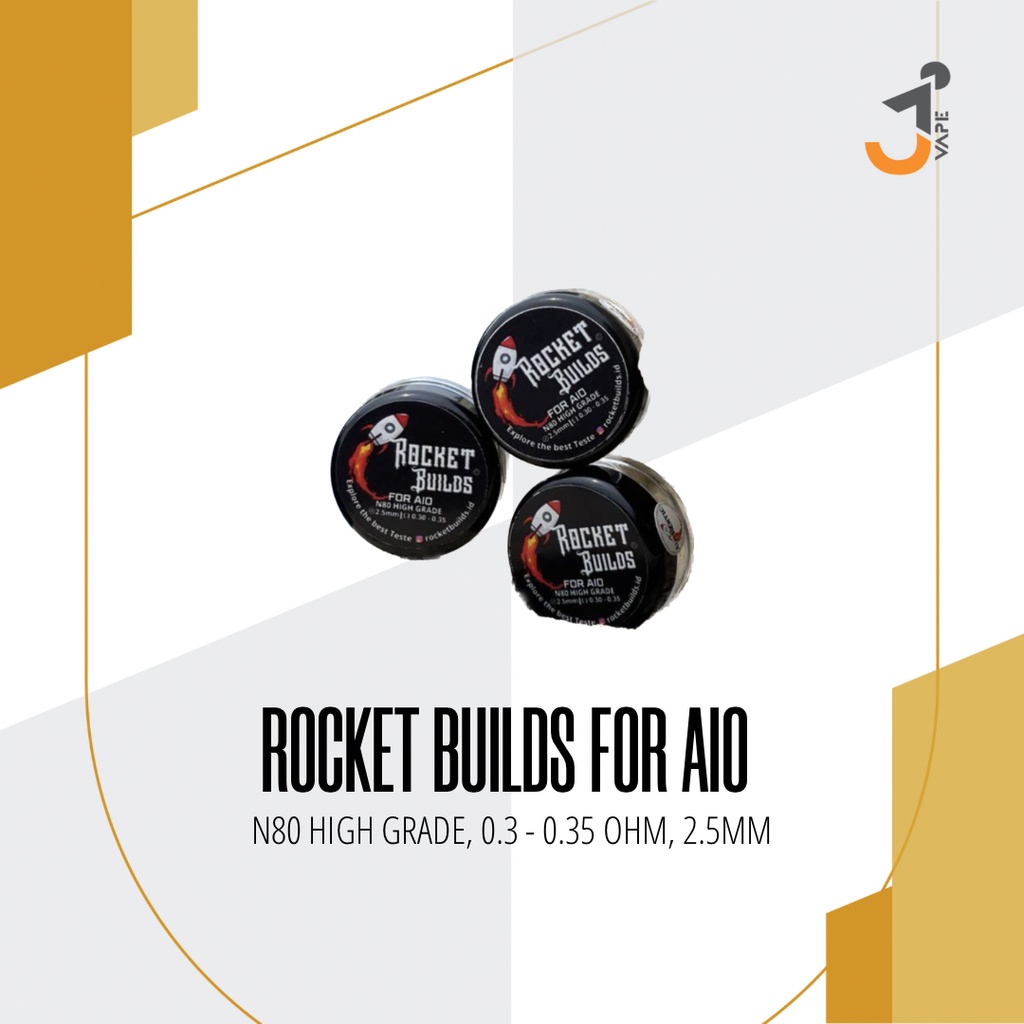 Jual ROCKET BUILD PREBUILD COIL FOR AIO DUAL COIL | Shopee Indonesia