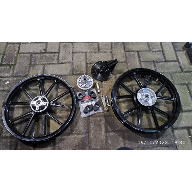 Jual velg Drag GP power 1 copy day pnp Honda GL MP CB | Shopee Indonesia