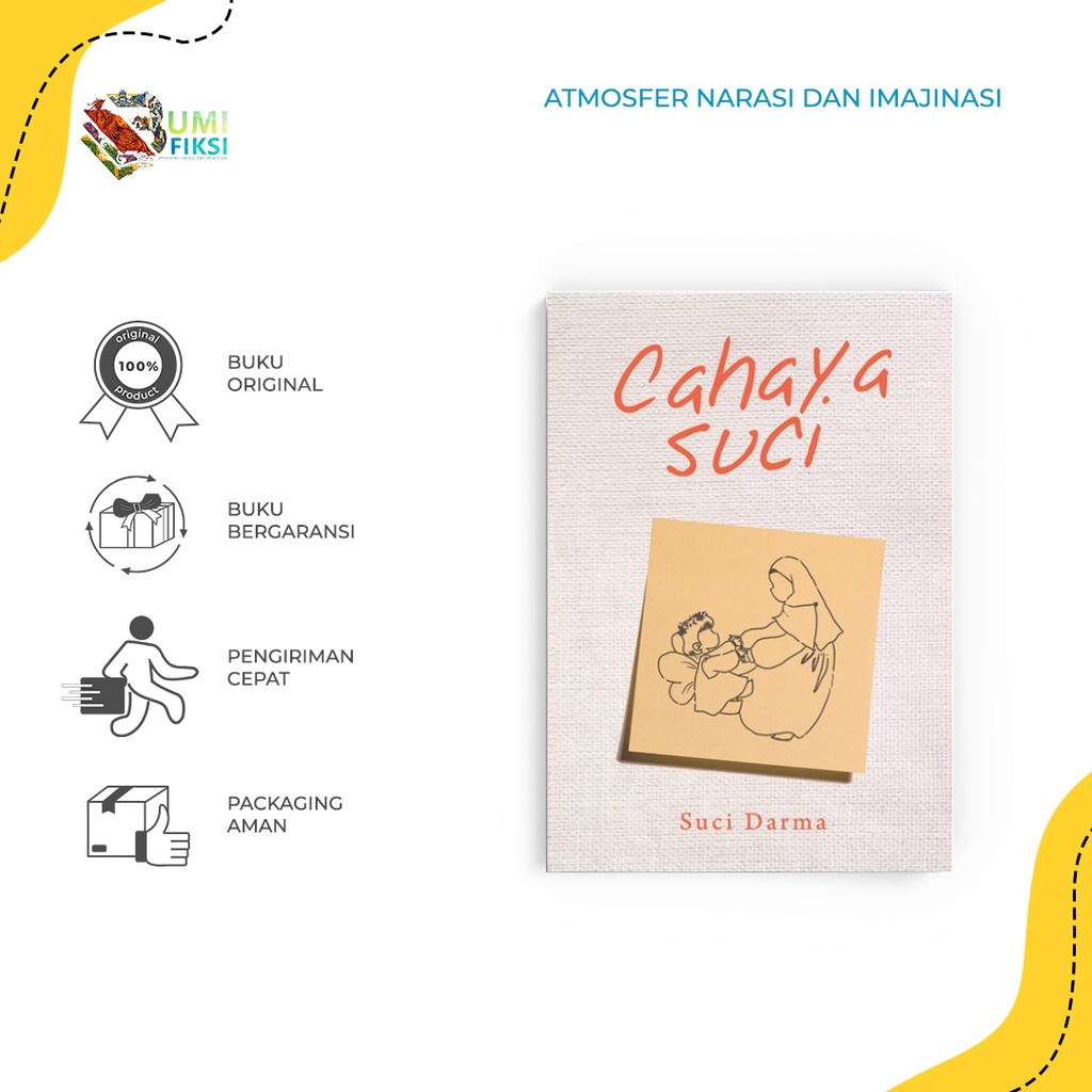 Jual Buku Novel Cahaya Suci - Suci Darma - Bukune - Bumifiksi | Shopee Indonesia