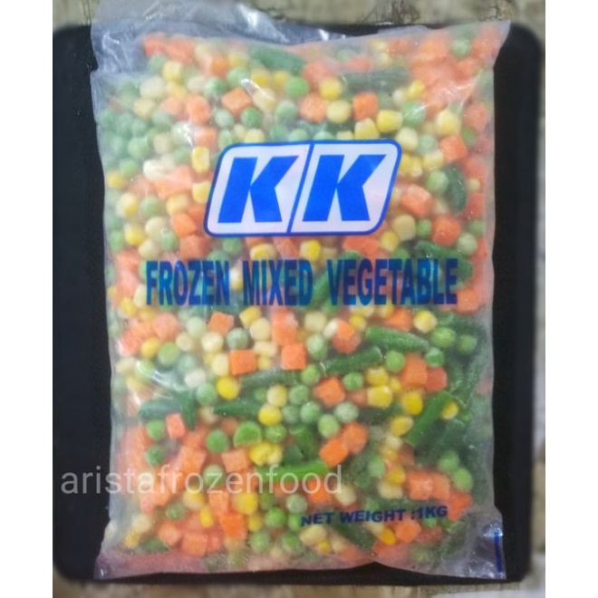 Jual KK Frozen Mixed Vegetable 4 Ways 1 Kg | Shopee Indonesia