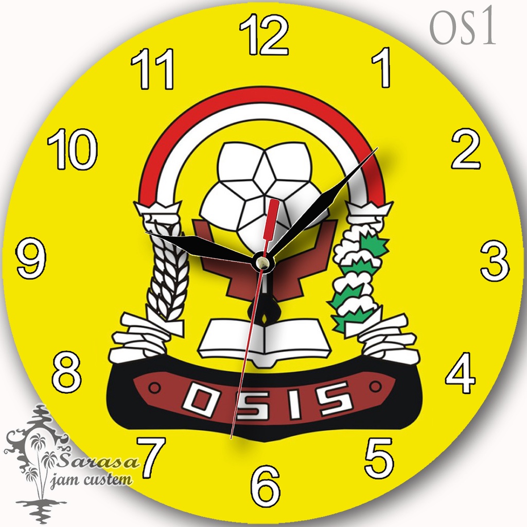 Jual JAM DINDING CUSTOM SEKOLAH COCOK UNTUK DEKORASI RUANG KELAS ATAU ...