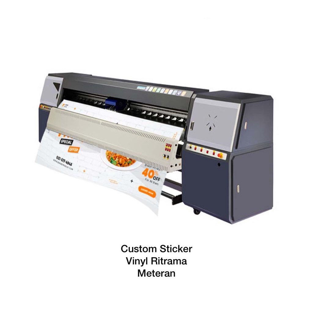 Jual WDPrint Cetak Custom Stiker Meteran OUTDOOR Vinyl Ritrama Standard ...