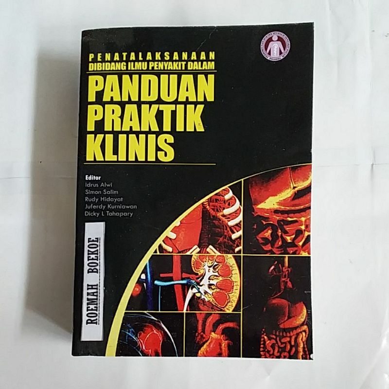 Jual PENATALAKSANAAN DIBIDANG ILMU PENYAKIT DALAM ( PPK HITAM ) PANDUAN PRAKTIK KLINIS | Shopee ...