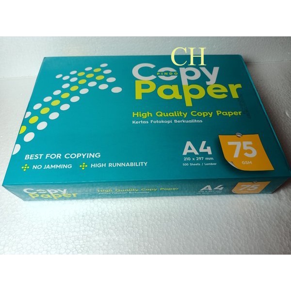 Jual kertas fotocopy copy paper A4 75GSM 500 lembar | Shopee Indonesia