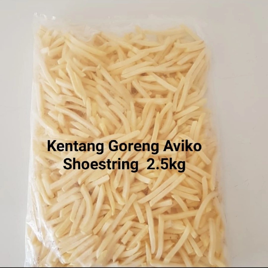 Jual Kentang Goreng Shoestring 2,5kg | Shopee Indonesia