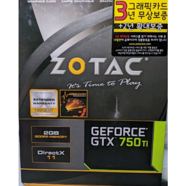 Jual Zotac Nividia Gforce GTX 750 Ti 2GB DDR5 128 bit Fullset Seperti Baru | Shopee Indonesia